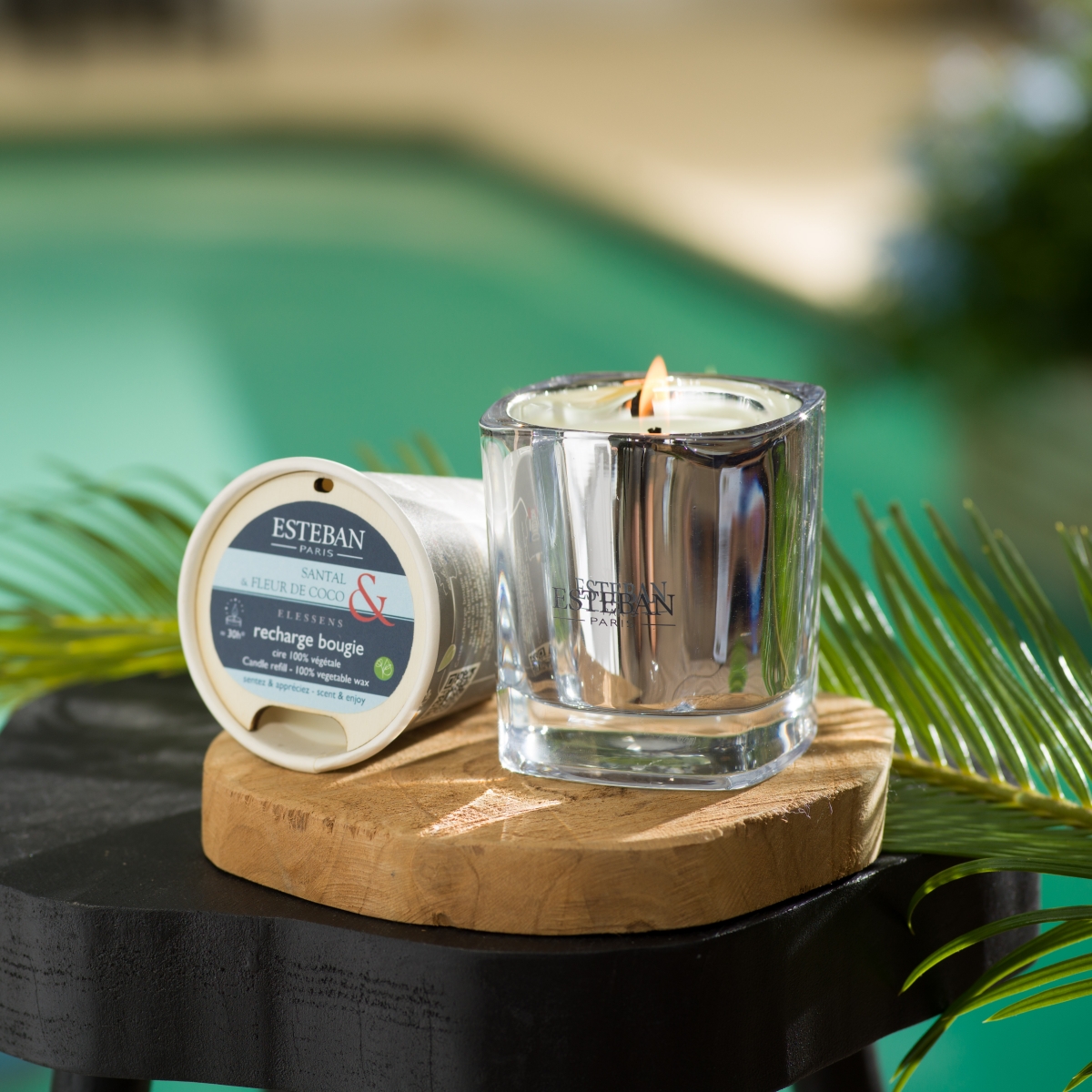 ESTEBAN - SVÍČKA 180 G - ELESSENCE - SANDALWOOD & COCONUT BLOSSOM ...